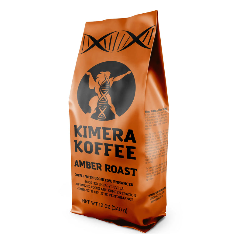 Amber Blend Organic Ground (12oz) - Kimera Koffee
